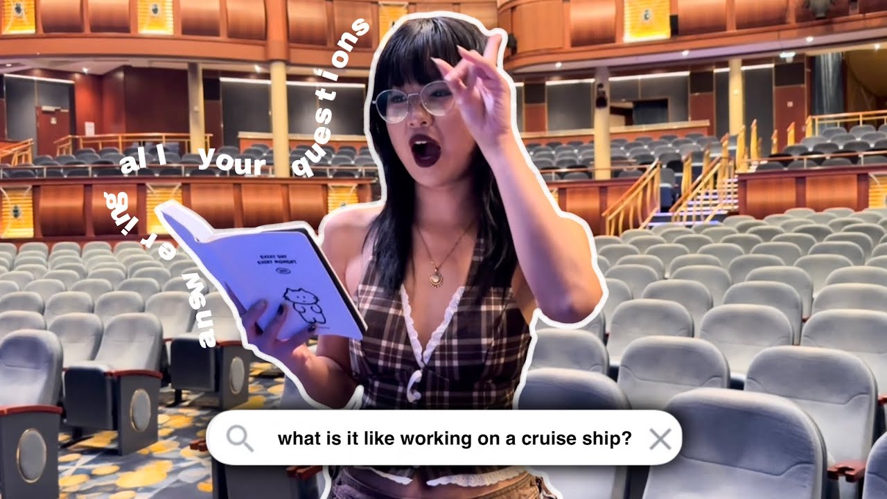 Q&A with a cruise ship guest services officer - YouTube