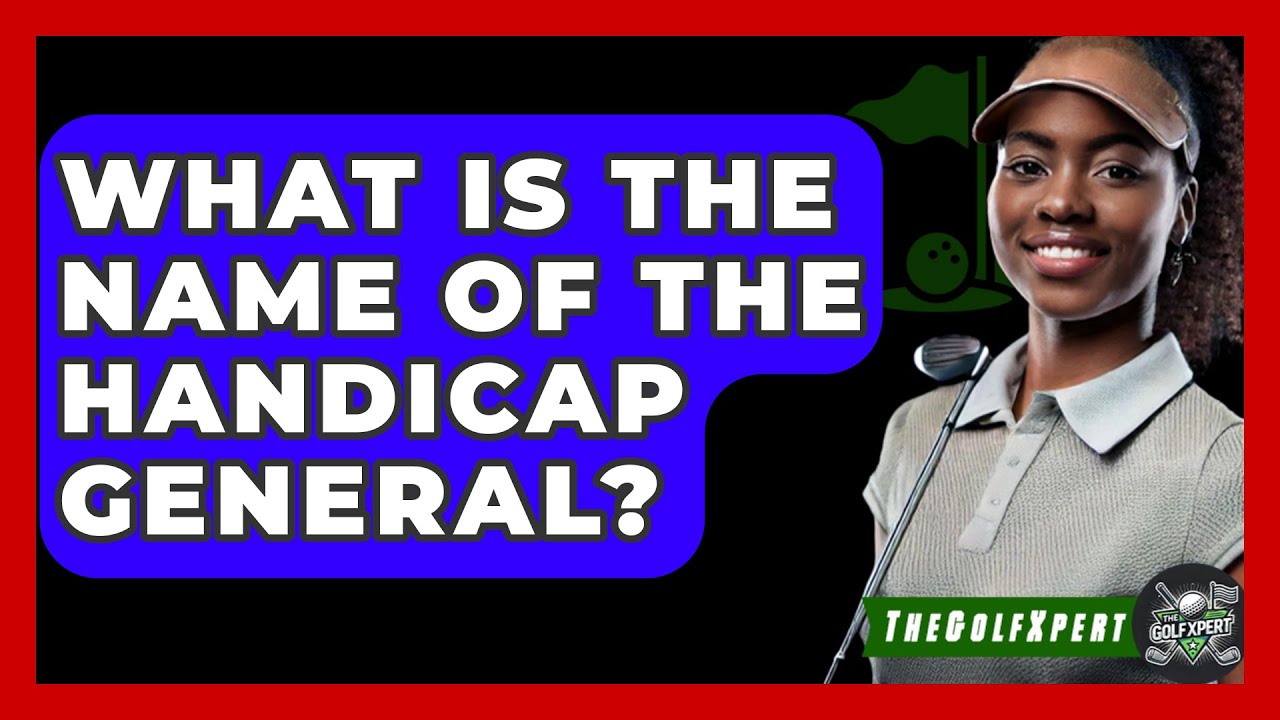 What Is The Name Of The Handicap General? - The Golf Xpert - YouTube