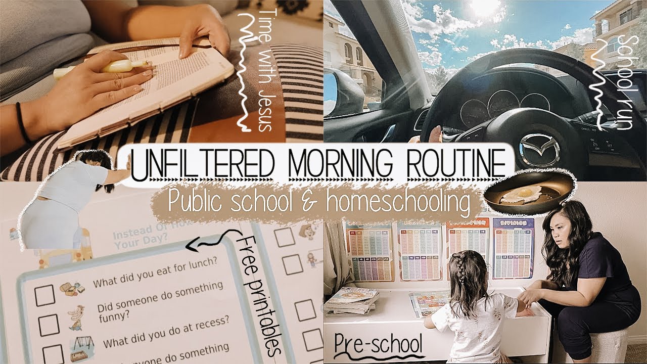 REALISTIC MOM MORNING ROUTINE 2023 | MORNING ROUTINE FOR SCHOOL | STAY ...