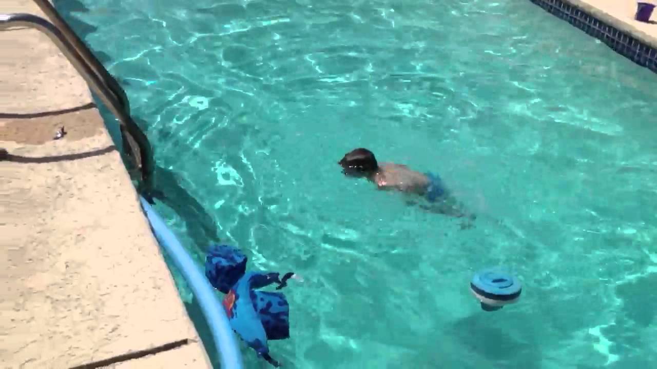 Cameron swimming - YouTube