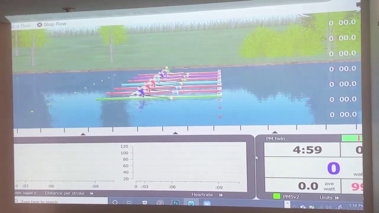 Virtual Rowing - YouTube