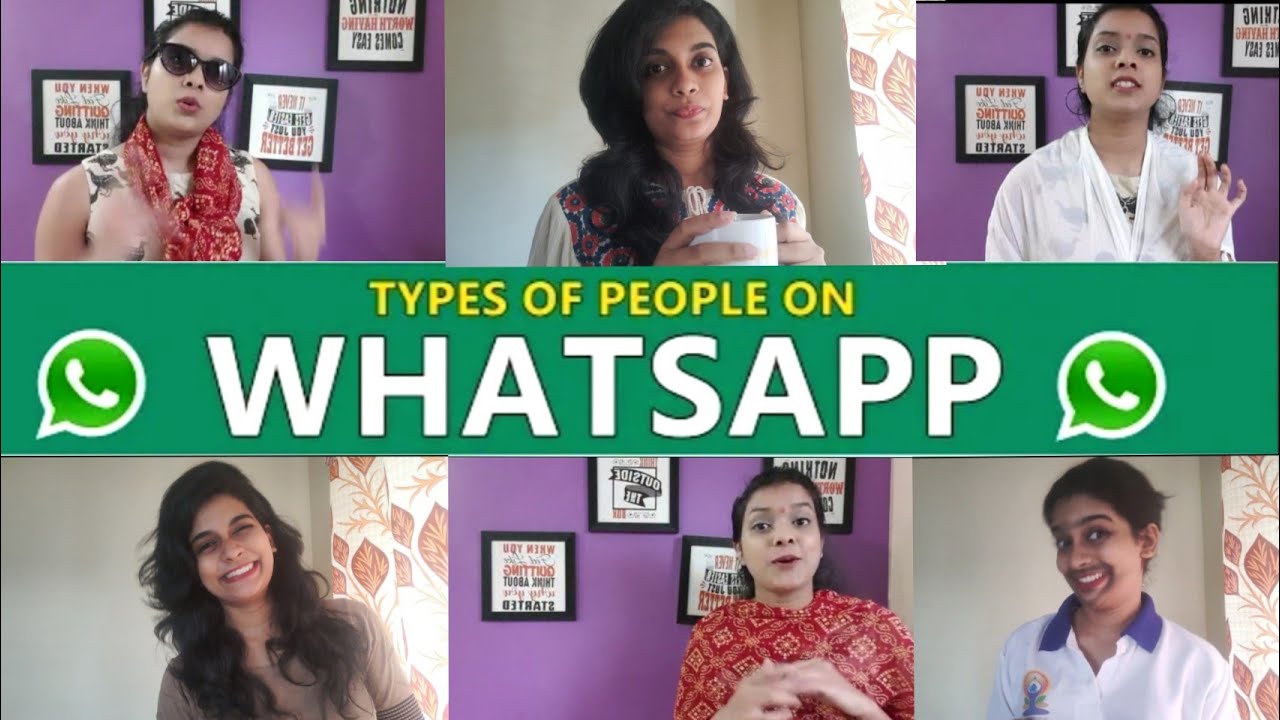 Types Of WhatsApp Users| People On WhatsApp| WeandShe| - YouTube