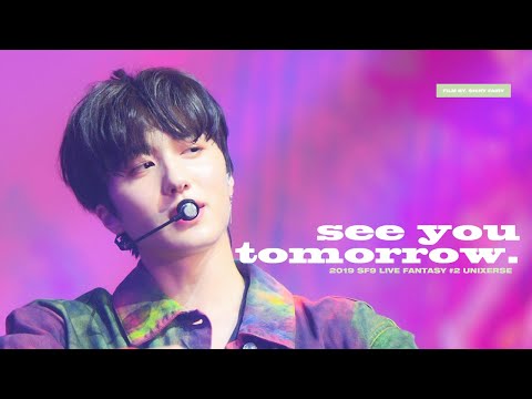 2019 SF9 LIVE FANTASY #2 UNIXERSE SEE YOU TOMORROW 찬희 FOCUS 4K