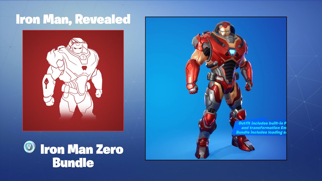 Iron Man, Revealed | Fortnite Emote - YouTube