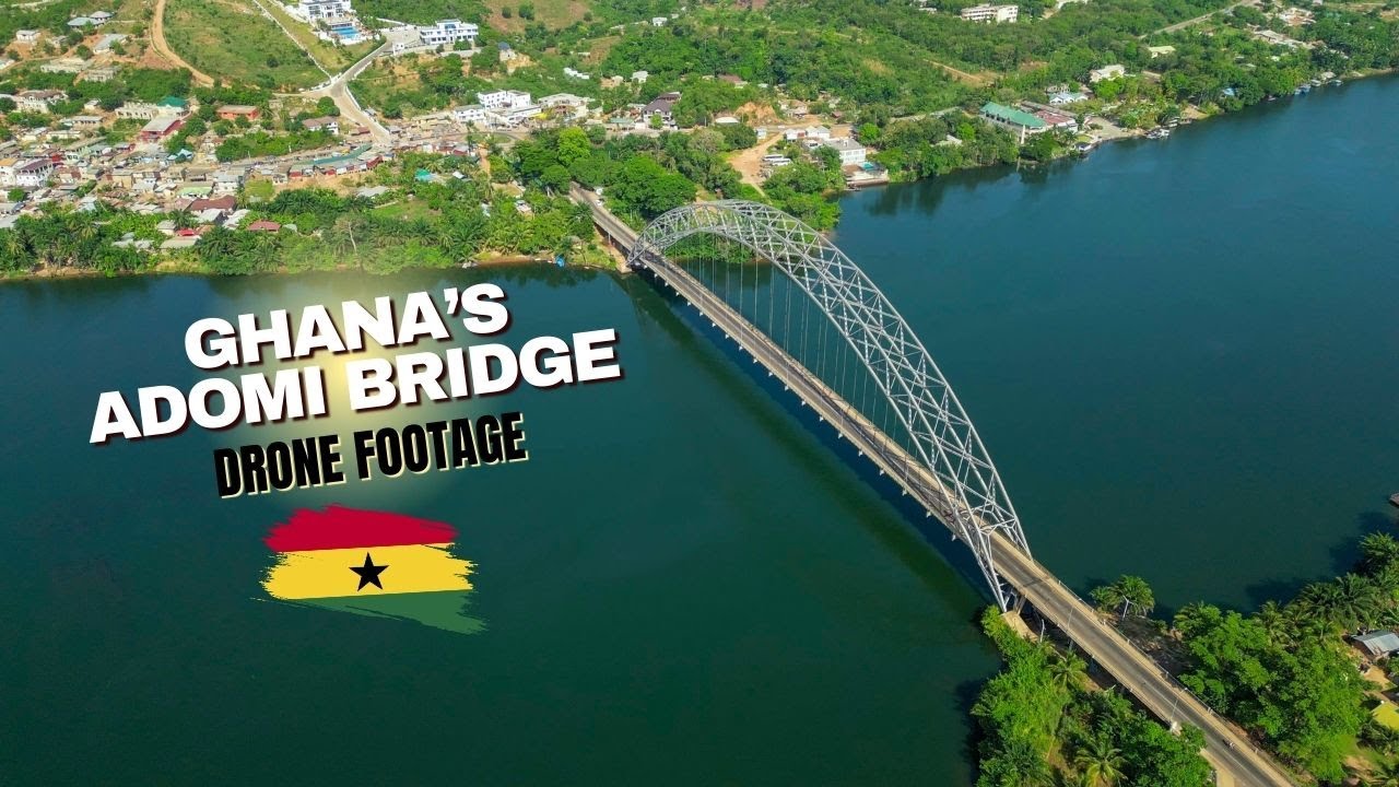 Ghana's Beautiful Adomi Bridge - YouTube