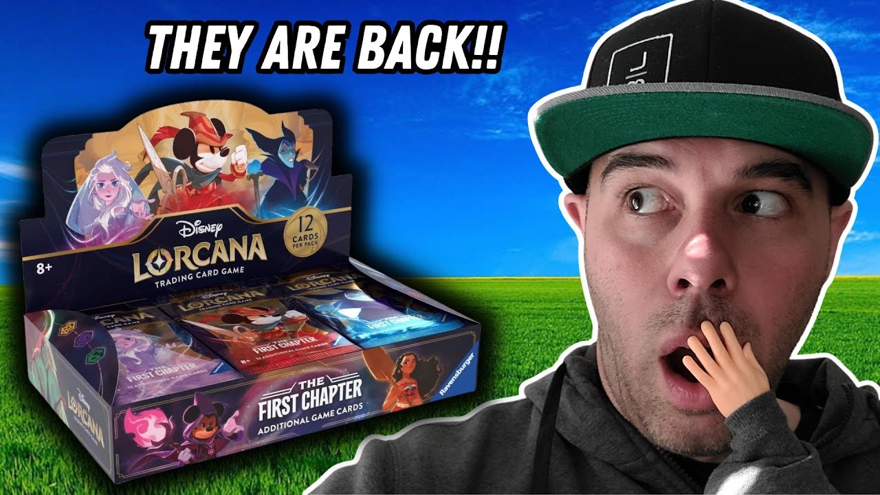 Disney Lorcana Booster Box Restock is Here! Can Prices Hold? - YouTube