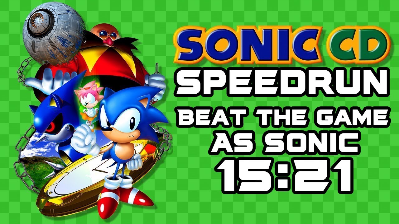Sonic CD Beat the game as Sonic speedrun in 15:21 (IGT) - YouTube