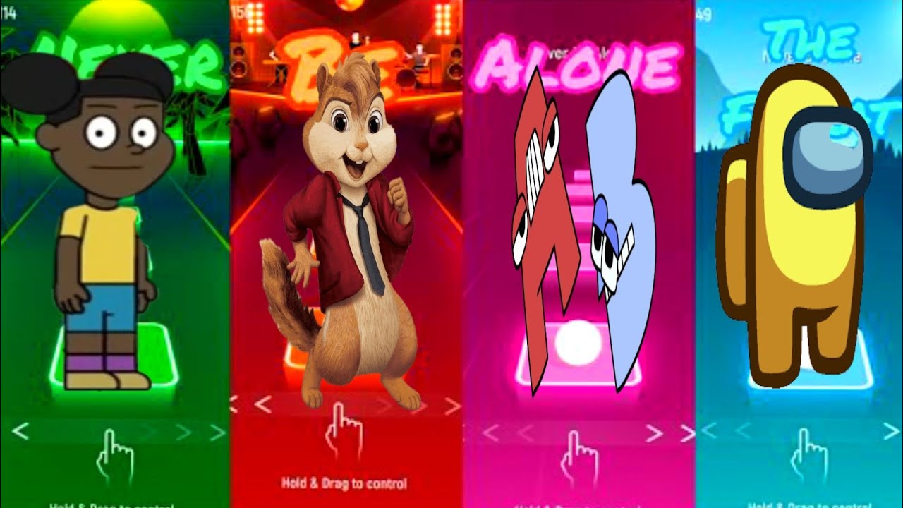 Amanda_The_Adventurer🆚Alvin_and_the_Chipmunks🆚Alphabet_Lore_HBD_from_A ...