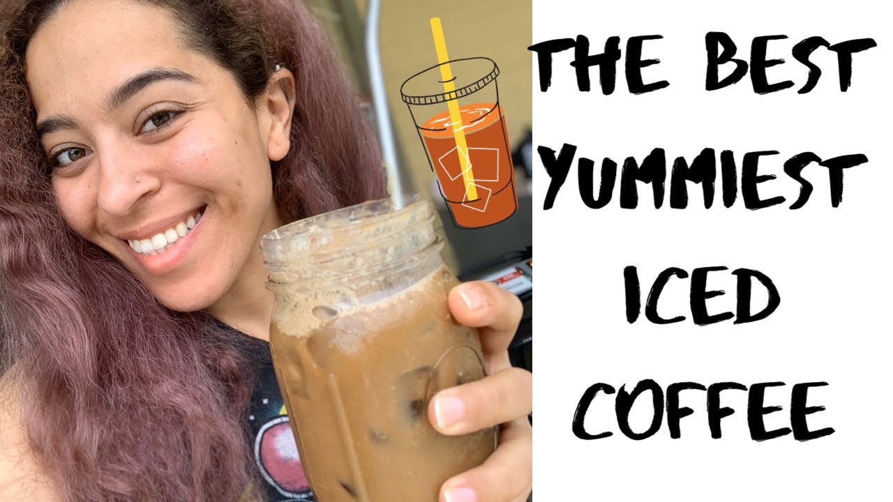 YUMMY ICED COFFEE RECIPE 💕☕️🍨 - YouTube