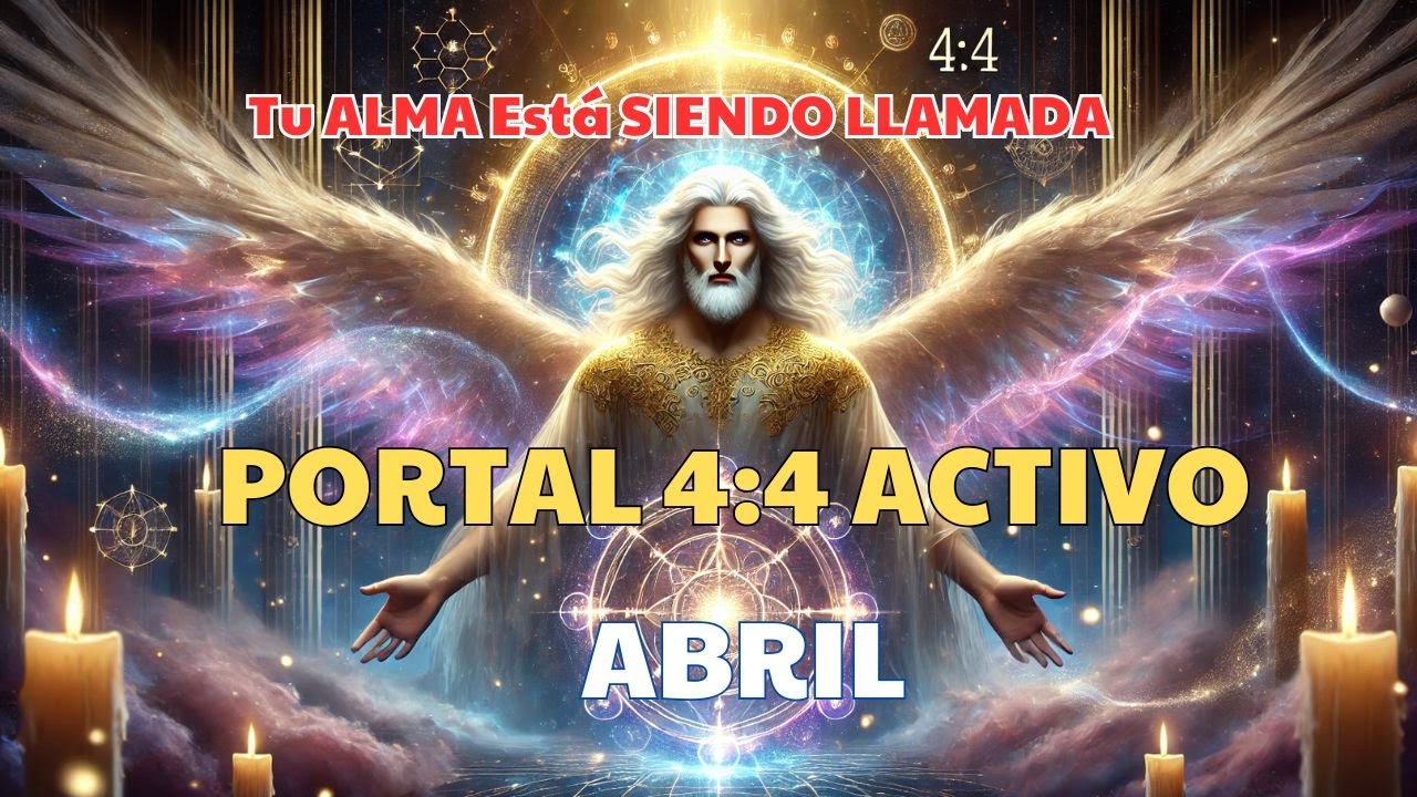 🔥 PORTAL 4:4 ABIERTO: TU ALMA SERÁ TRANSFORMADA 💫 ARCÁNGEL METATRÓN TE HABLA - YouTube
