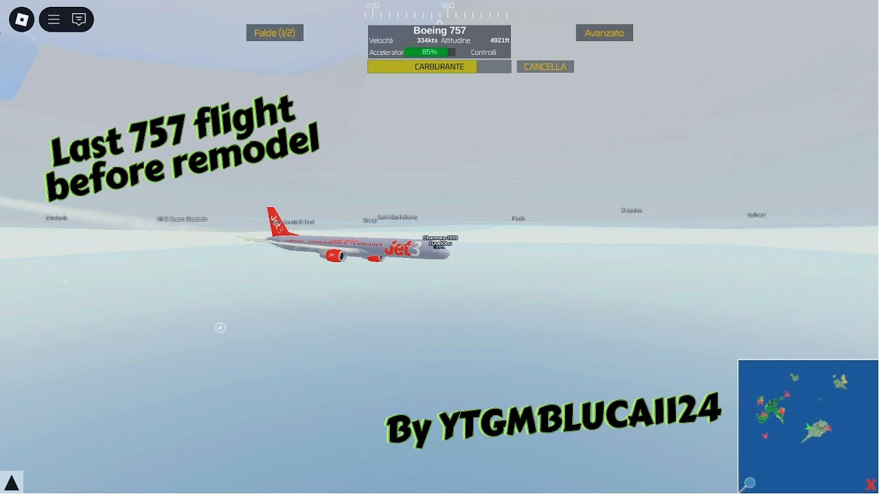 My last 757 before remodel!! - YouTube