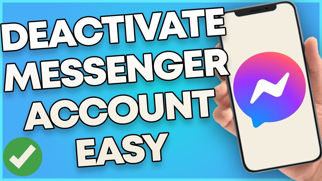 How to Deactivate Messenger Account | How To Deactivate Messenger (Easy ...