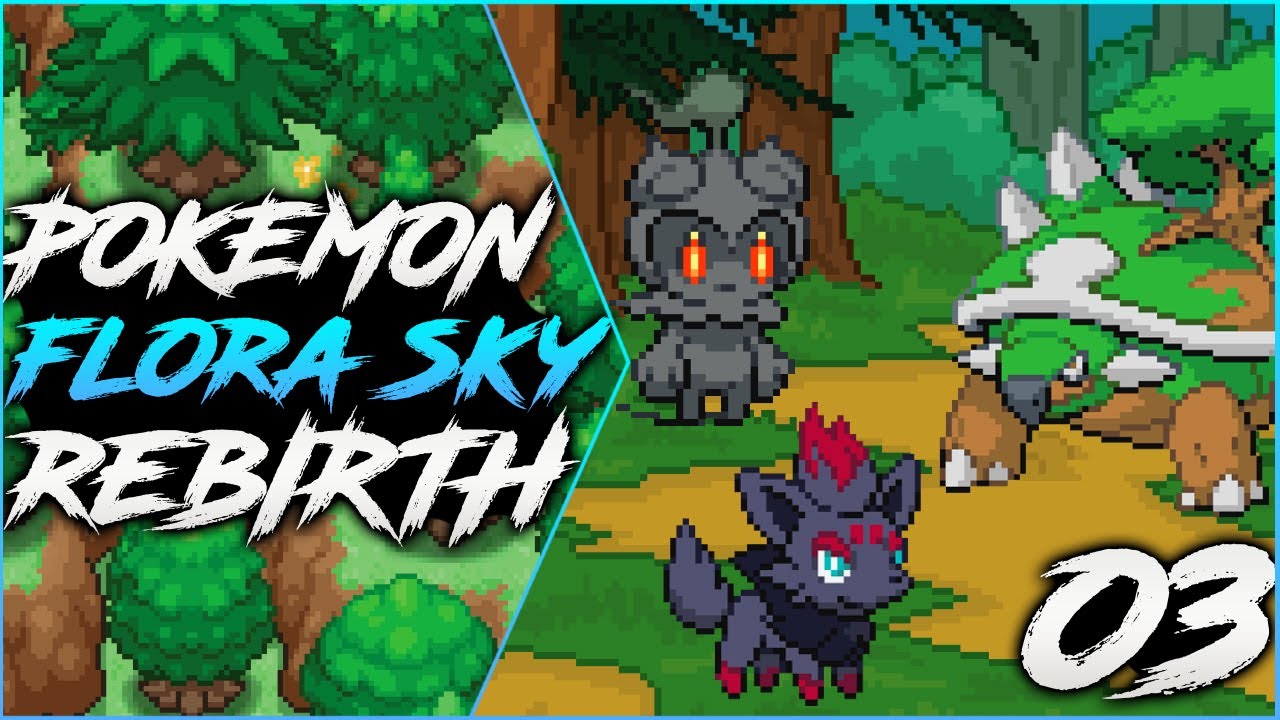 LET'S PLAY : POKEMON FLORA SKY REBIRTH - GOT MACH BIKE / MYTHICAL ...