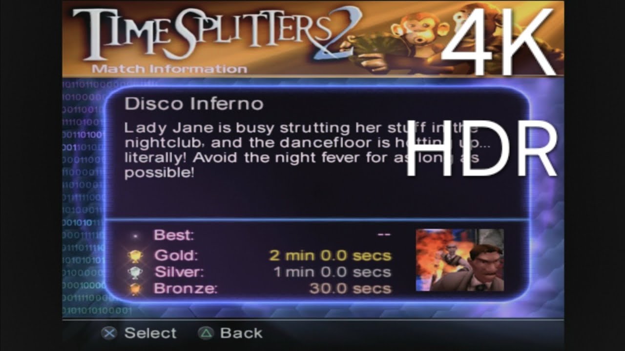 TimeSplitters 2 | Arcade Amateur League | Too Hot to Handle | Disco ...