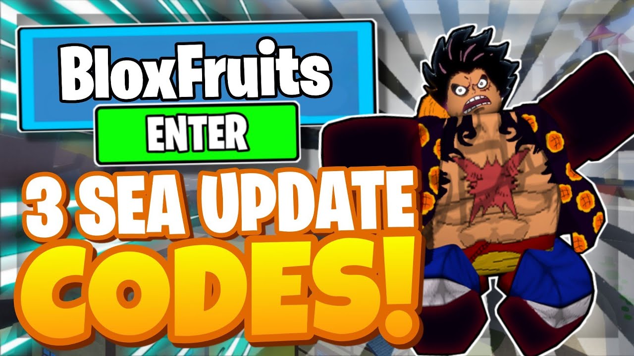 BLOX FRUITS CODES *3 SEA UPDATE* ALL NEW SECRET OP CODES! Roblox Blox ...