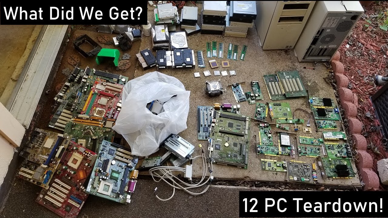 Wrapping Things Up! Our Results From the 12 Computer Teardown! - YouTube