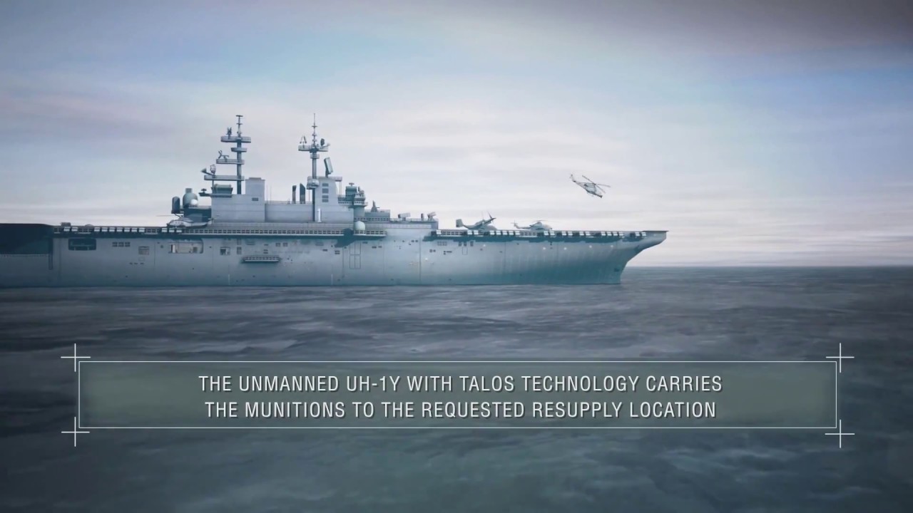 TALOS: Aurora's Autonomous Rapid Resupply Helicopter Program - YouTube