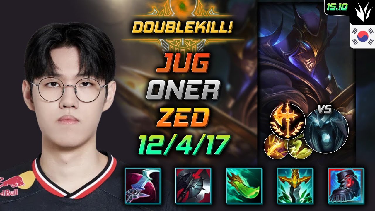 Zed Jungle Build Oner Eclipse Conqueror - LOL KR Challenger Patch 15.10 ...