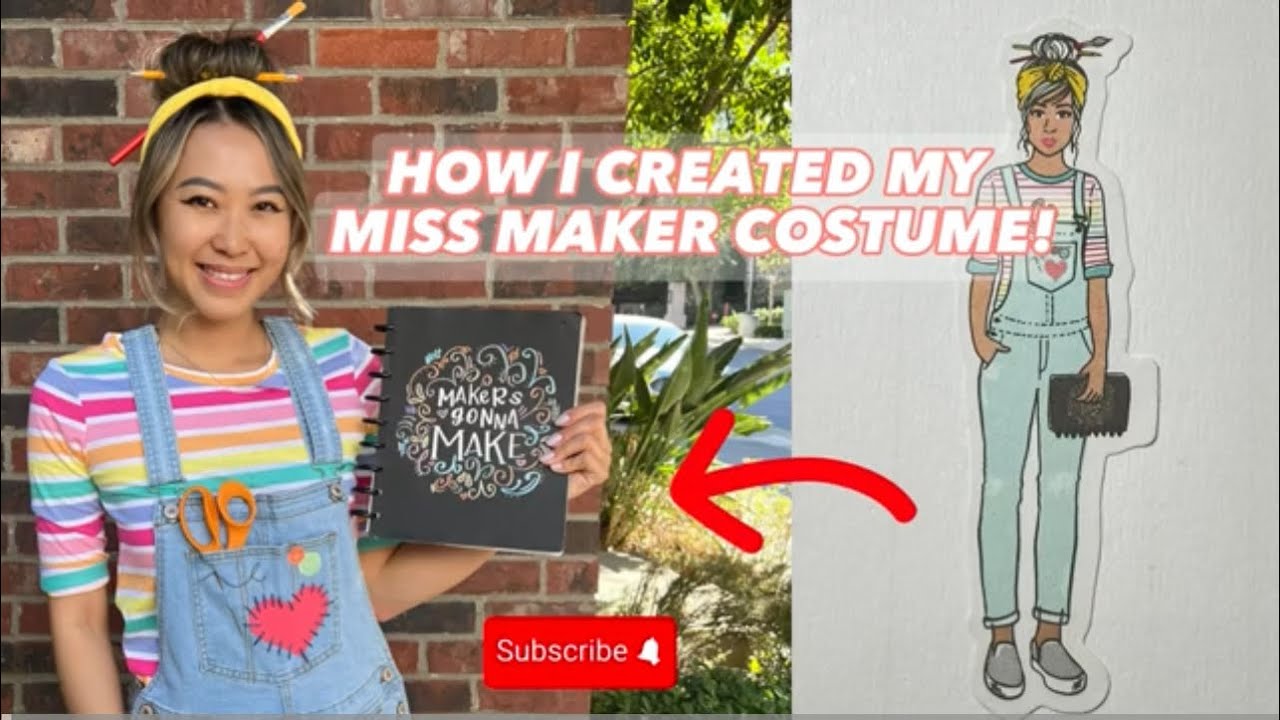 MISS MAKER COSTUME | HAPPY PLANNER | HALLOWEEN 2023 - YouTube