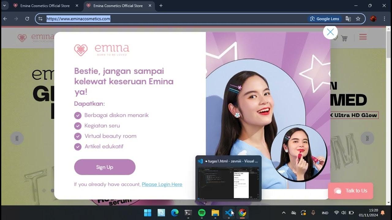Tutorial dasar html - YouTube