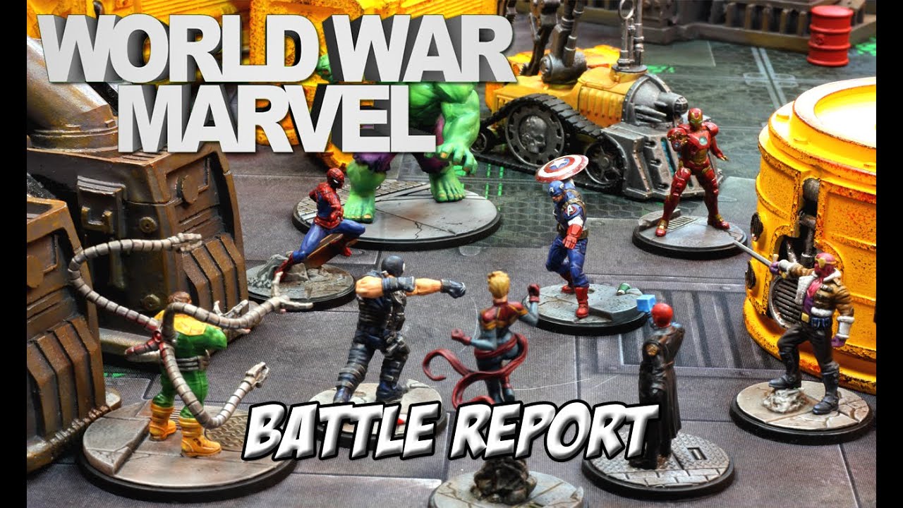 World War Marvel Ep.62: Marvel Crisis Protocol - Battle Report - YouTube