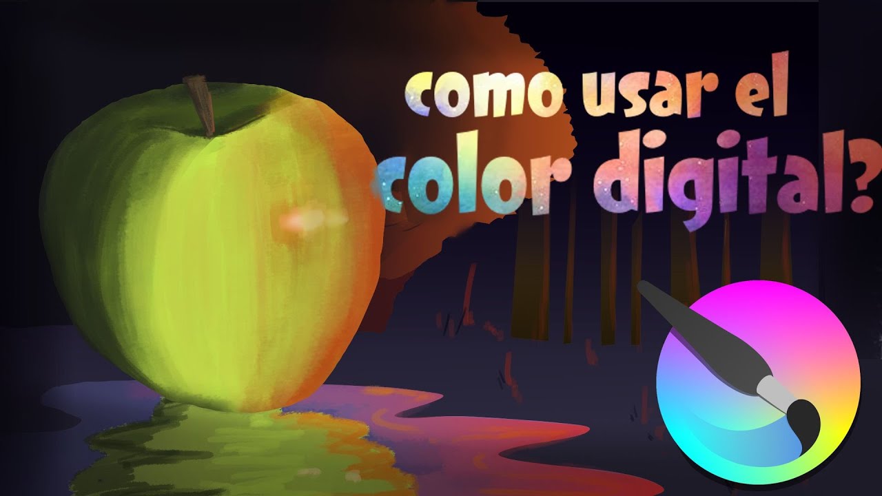 La forma CORRECTA de usar el COLOR DIGITAL. - YouTube