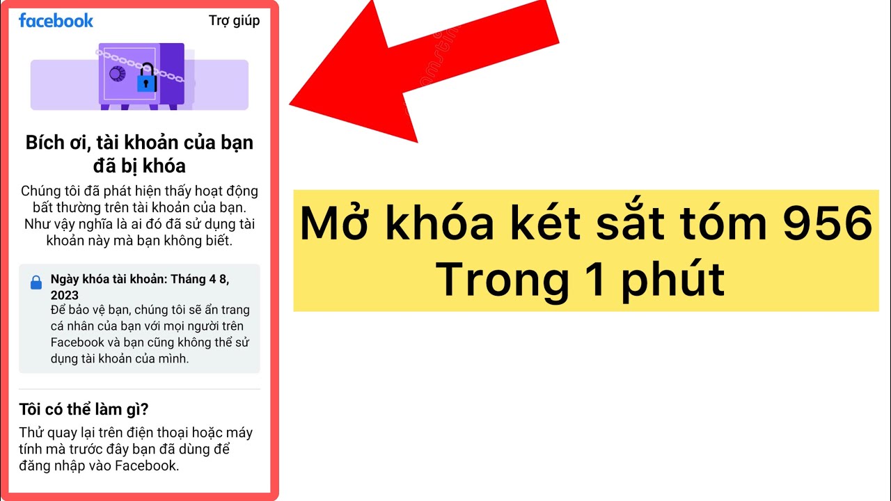 Mở khóa két sắt tím 956 Facebook mới nhất 2024 - YouTube