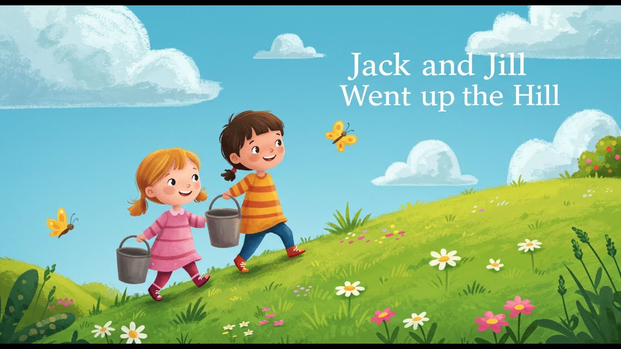 Jack and Jill Went Up the Hill – Kids Song 🪣 - YouTube
