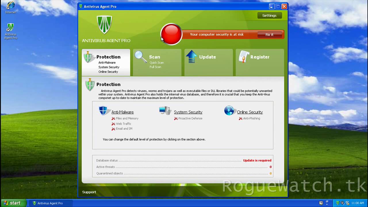 How Antivirus Agent Pro Infects Your Computer - YouTube
