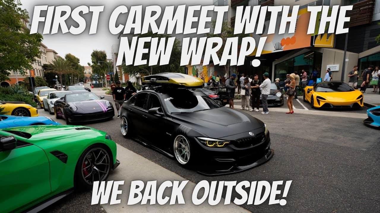 WE'RE BACK OUTSIDE! F80-M3 BOYZ DAY! W/ @FindingNick AND @LifeWithKG ...