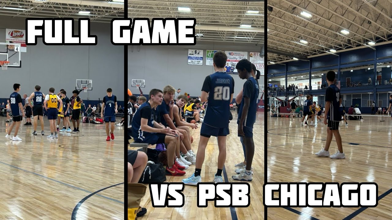 DOWN TO THE LAST MINUTE GAME AGAINST PSB CHICAGO - YouTube