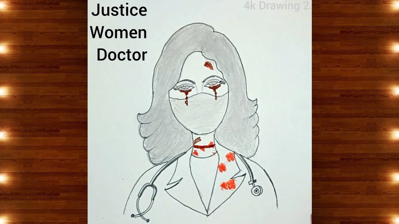 save is the all women // draw a doctor // justice Kolkata doctor - YouTube