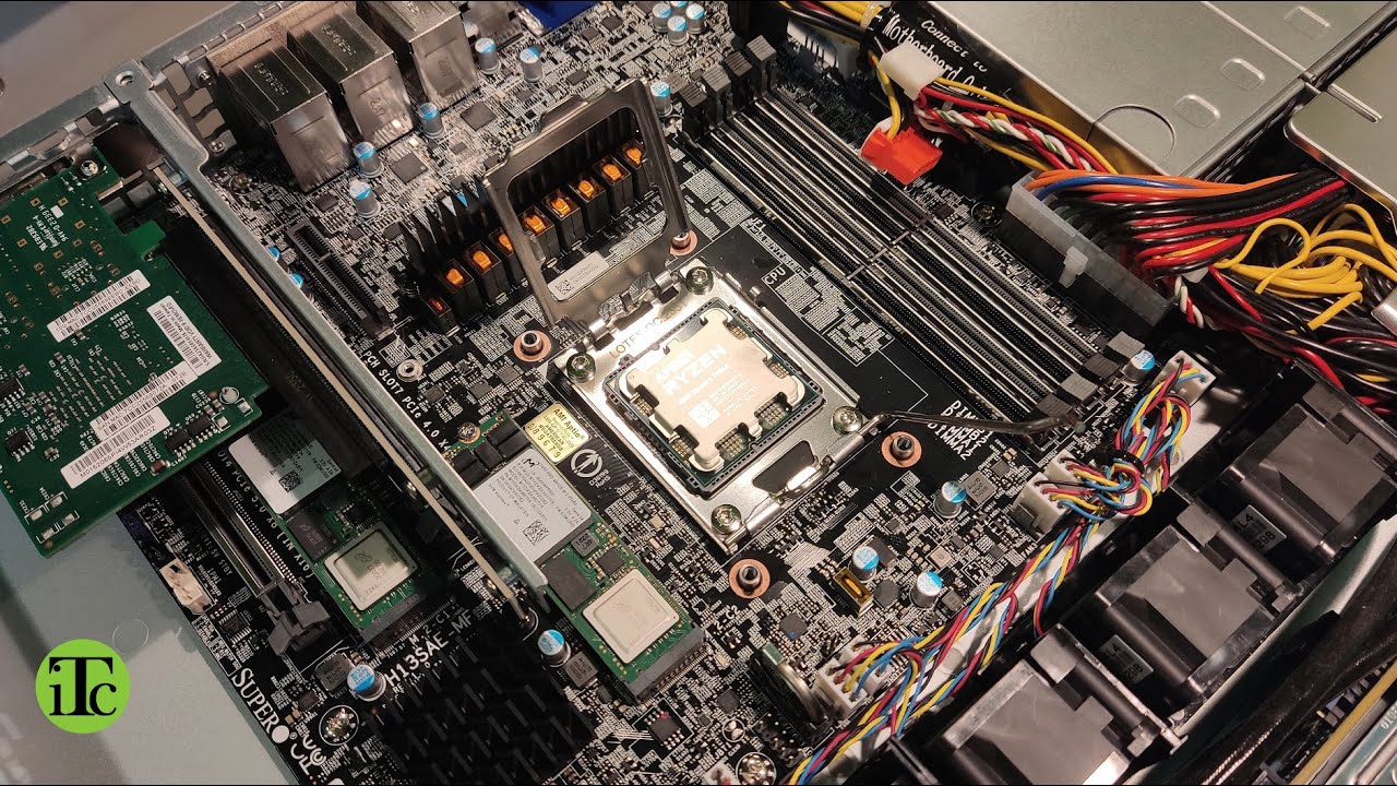 How to configure RAID 1 NVMe M.2 on Supermicro H13SAE-MF AMD Ryzen ...