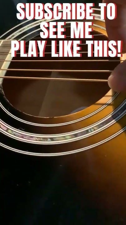 Wavy String Effect! #music #fingerstyle - YouTube