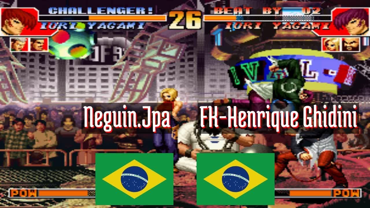 FT5 @kof97: Neguin.Jpa (BR) vs FK-Henrique Ghidini (BR) [King of ...