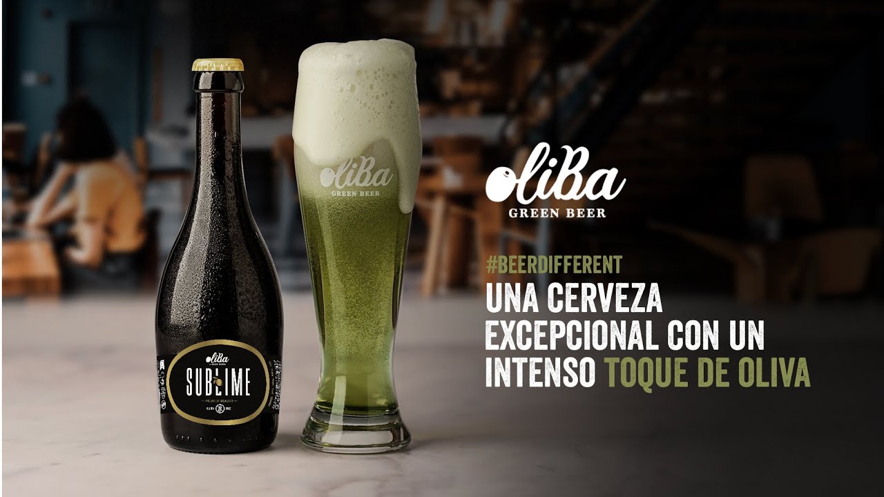 SUBLIME · Una cerveza excepcional con un intenso toque de oliva - YouTube
