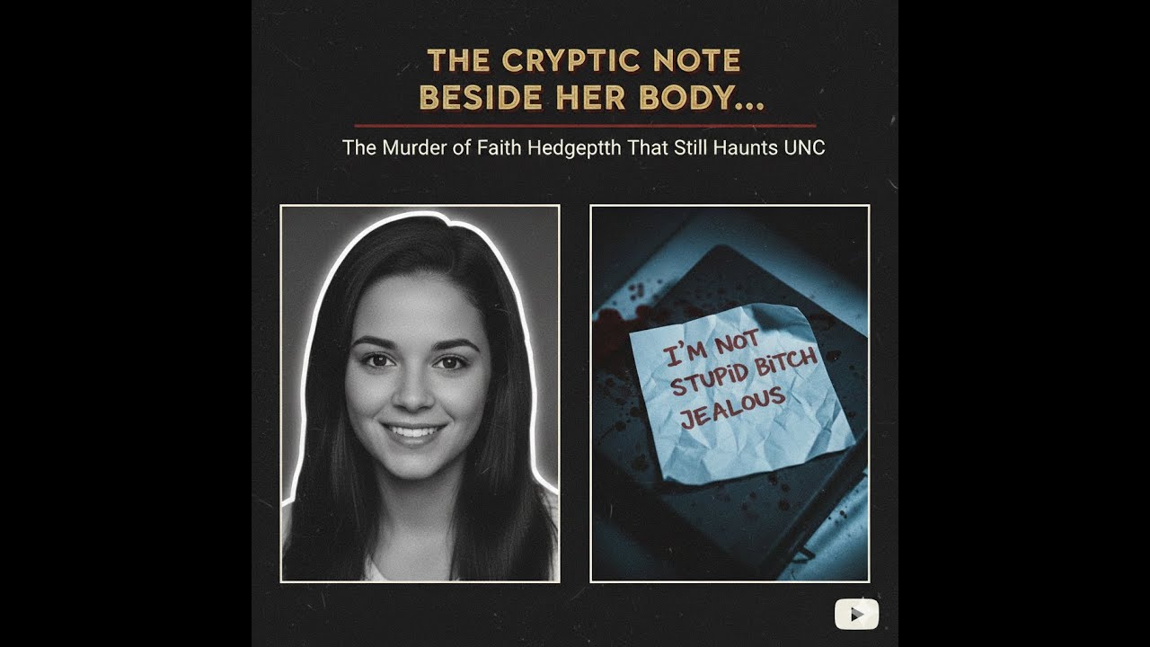 🩸 The Cryptic Note Beside Her Body... The Murder of Faith Hedgepeth ...