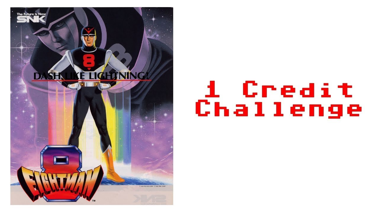 Eight Man (Arcade) - 1 Credit Challenge - YouTube