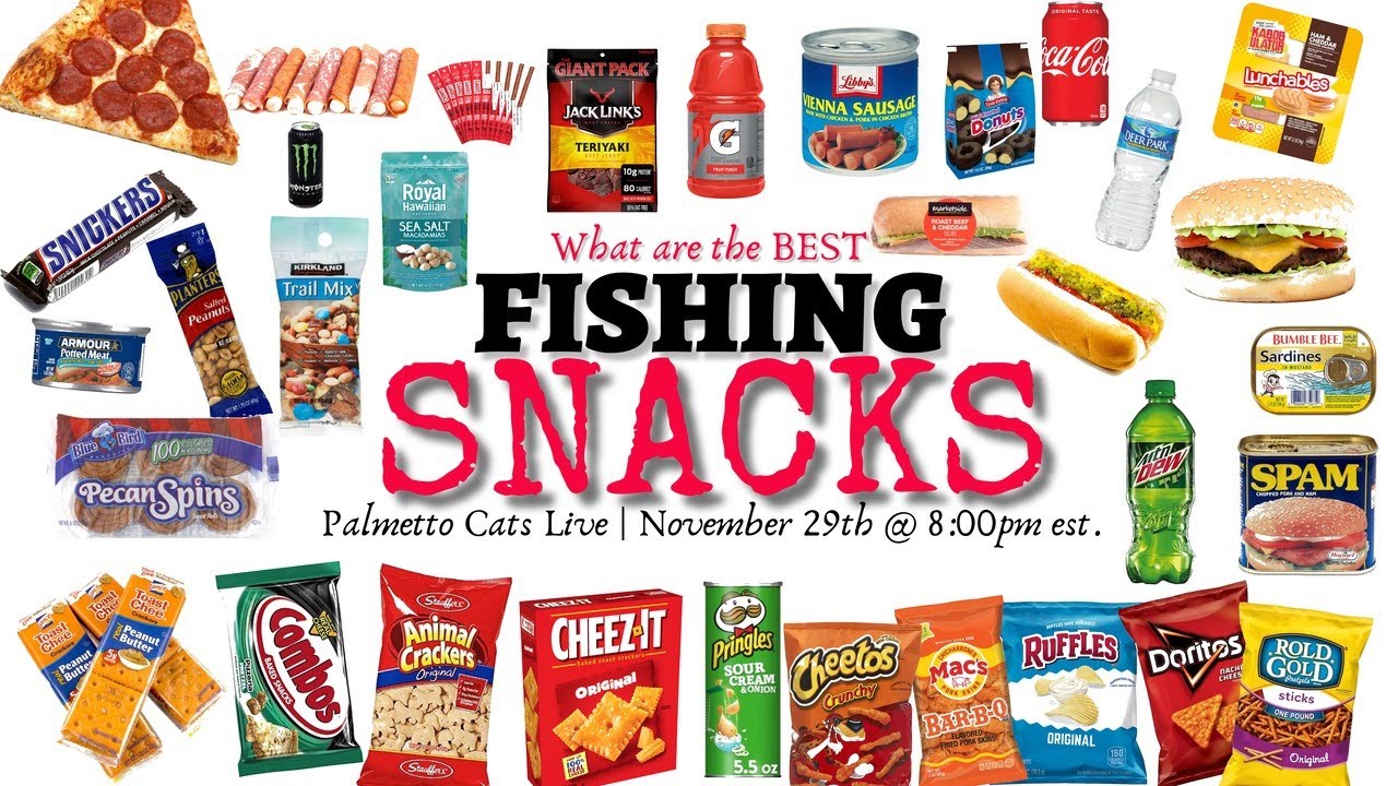 🔴What are the BEST FISHING SNACKS?!! - YouTube