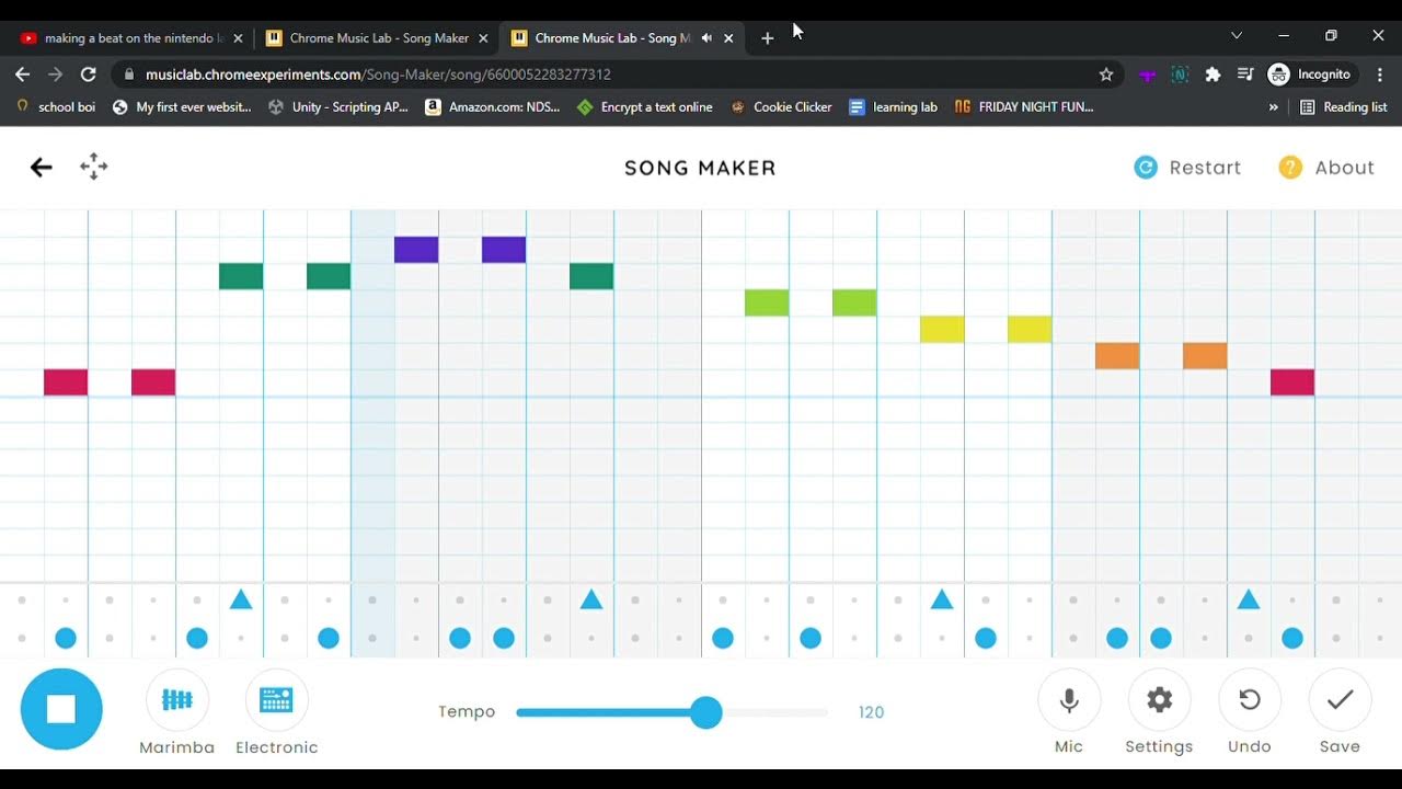 And they said you cant make good beats with Chrome Music labs - YouTube