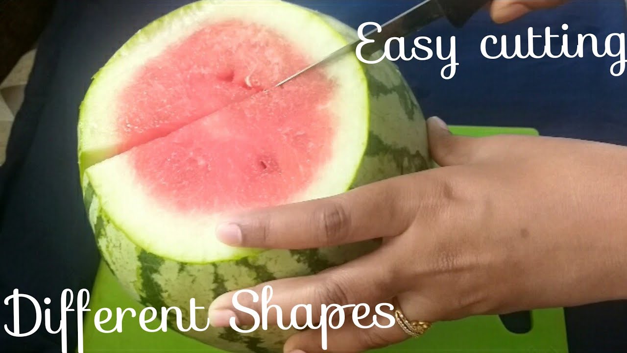 #Watermelon cutting in different shapes/#Watermelon cutting without ...