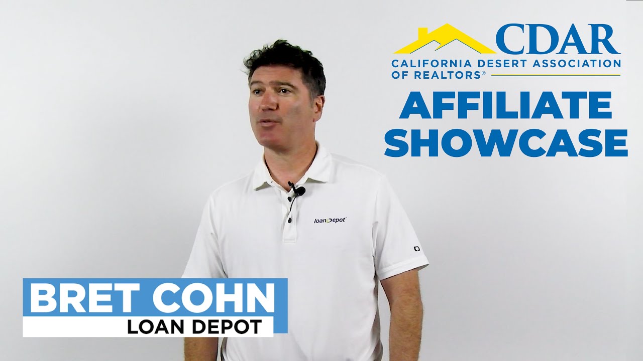 CDAR Affiliate Showcase - Bret Cohn with Loan Depot - YouTube