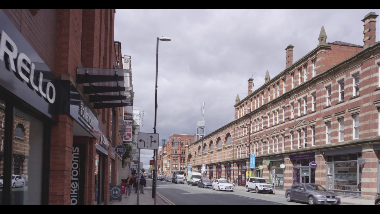 Track5 Existing Kinetic track along Deansgate - YouTube