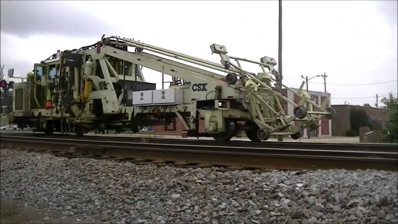 CSX MOW Equipment - YouTube