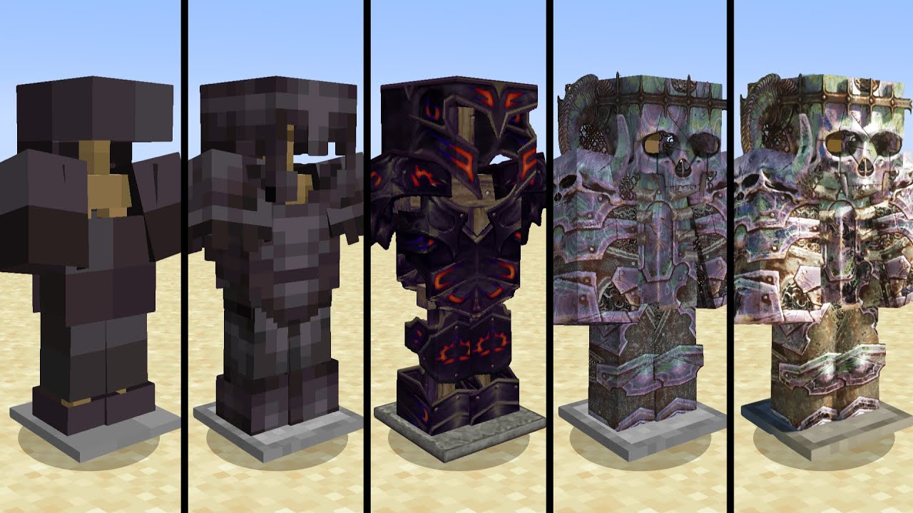 armor evolution - YouTube