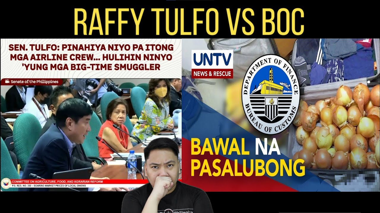 🔴 SINO ANG TAMA SI RAFFY TULFO O ANG BOC SA USAPING SIBUYAS?! - YouTube