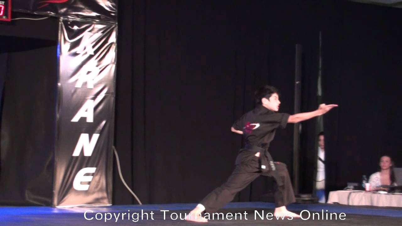 Jacob Pinto 14-17 Overall Forms Grands at New England Open 2012 - YouTube