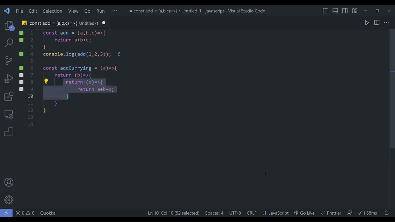 Currying in javascript - YouTube