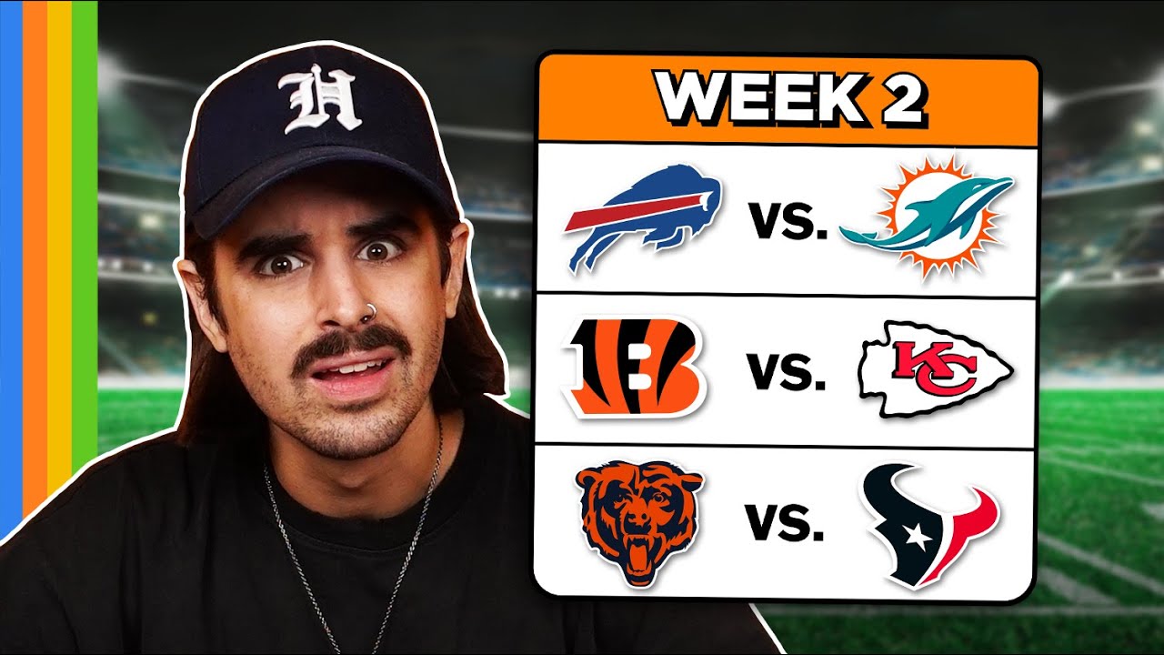 Predicting Every Week 2 NFL Game - YouTube