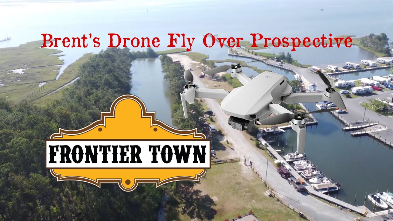 Drone and Camping Fly Over Frontier Town RV Resort & Campground - YouTube